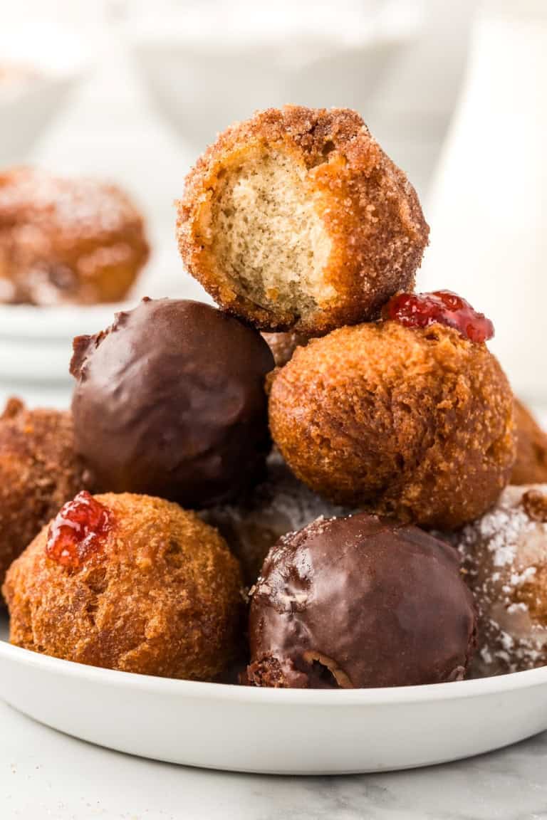 Easy Homemade Donut Hole Recipe (No-Yeast)