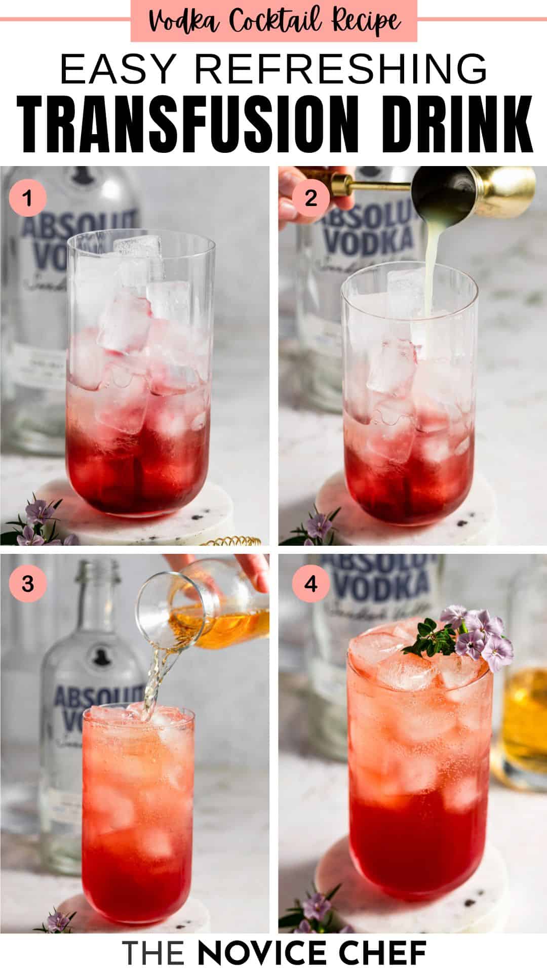 Transfusion Drink – The Novice Chef