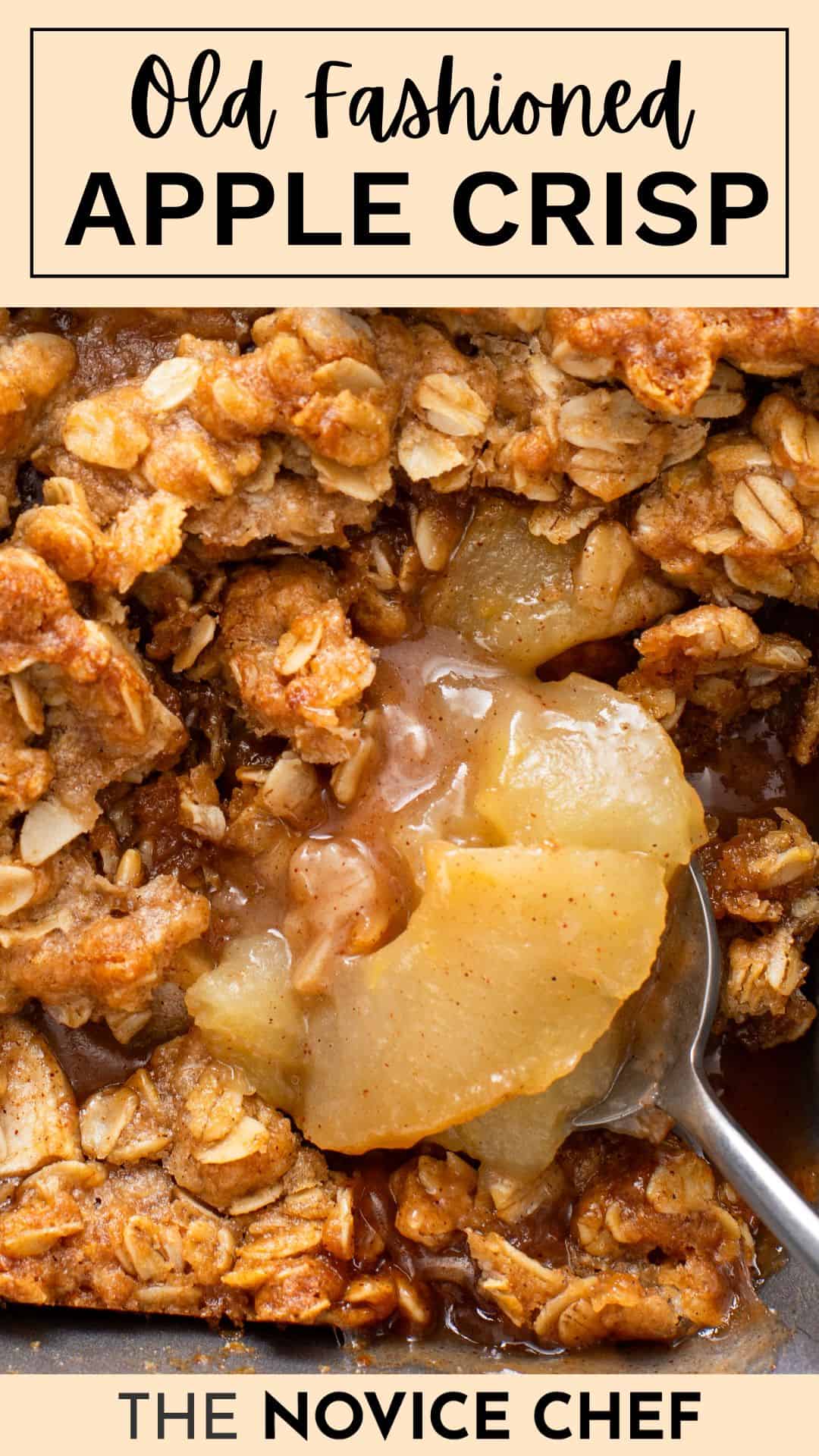 Apple Crisp Recipe – The Novice Chef